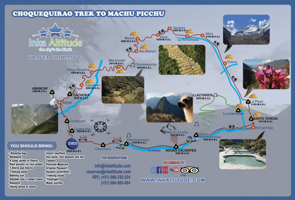 Choquequirao trek and Machu Picchu 5 Days 4 Nights